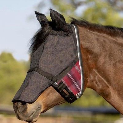 KENSINGTON UViator CatchMask Merlot Fly Mask with Ears, Large (KCM4-L ...