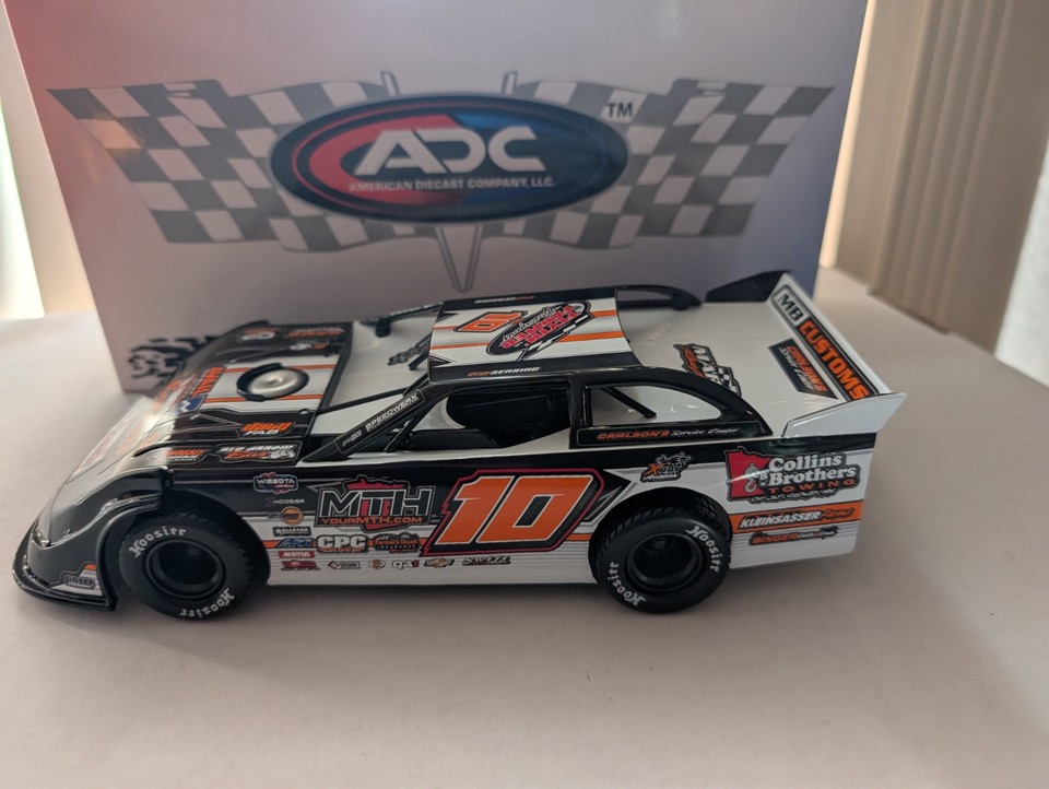 1/24 Cole Searing ADC Dirt Late Model Racing Race Car Ump Woo Wissota ...