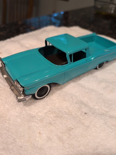 1959 ford ranchero Aqua Blue Green dealer promo model Friction car ...