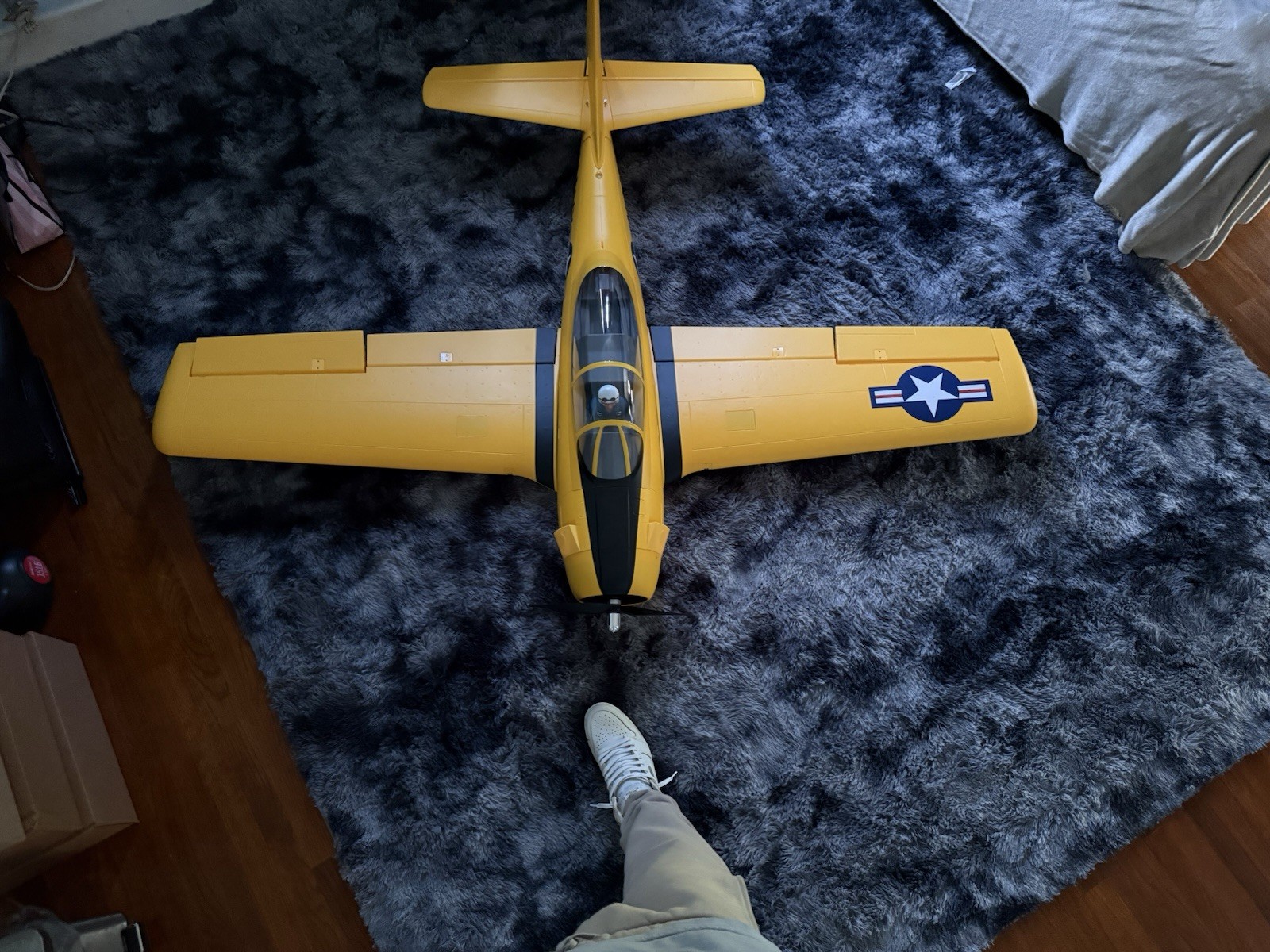 E-flite RC Airplane Carbon-Z T28 Trojan 2.0m With Smart BNF Basic | eBay