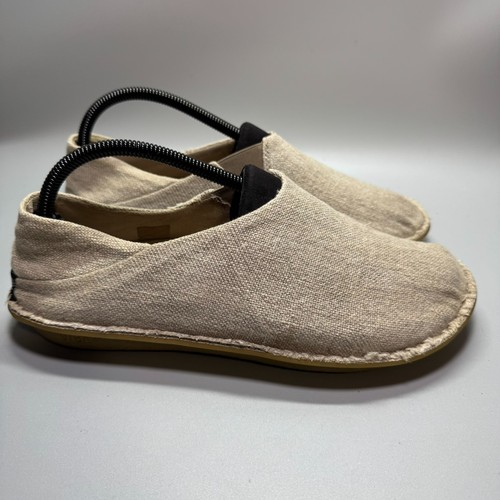 VIBAe VIBA Zuma Linen Mule Sand dollar Shoe Flats Unisex US Mens 9 ...