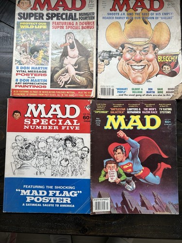 Lot Of 22 Vintage MAD Magazine Comics From 1970-1980’s | eBay