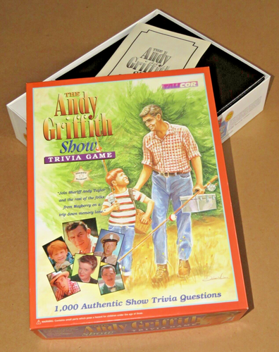 The Andy Griffith Show Trivia Game - Vintage 1998 Mayberry Enterprises ...