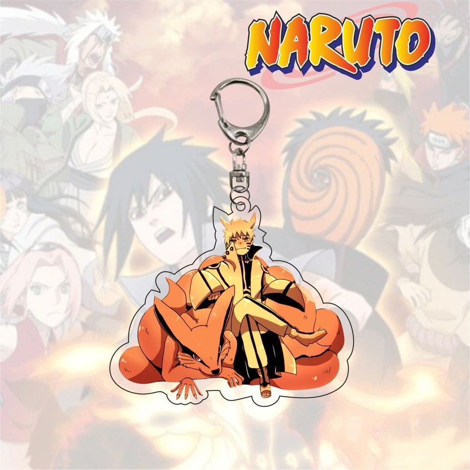 Japanese Naruto keyring anime Naruto feature keychain | eBay UK