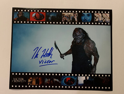 Kane Hodder Signed Hatchet 8x10 Victor Crowley Photo Exact PROOF B | eBay