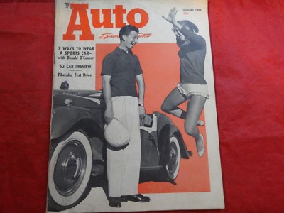 AUTO SPEED AND SPORT MAGAZINE - JANUARY 1953 | eBay
