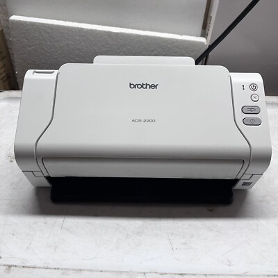 Tested Brother ADS-2200 High Speed Desktop Scanner USB Feed Tray Not ...