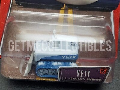 DISNEY PIXAR CARS YETI THE ABOMINABLE SNOW PLOW WOC SAVE 6% GMC | eBay