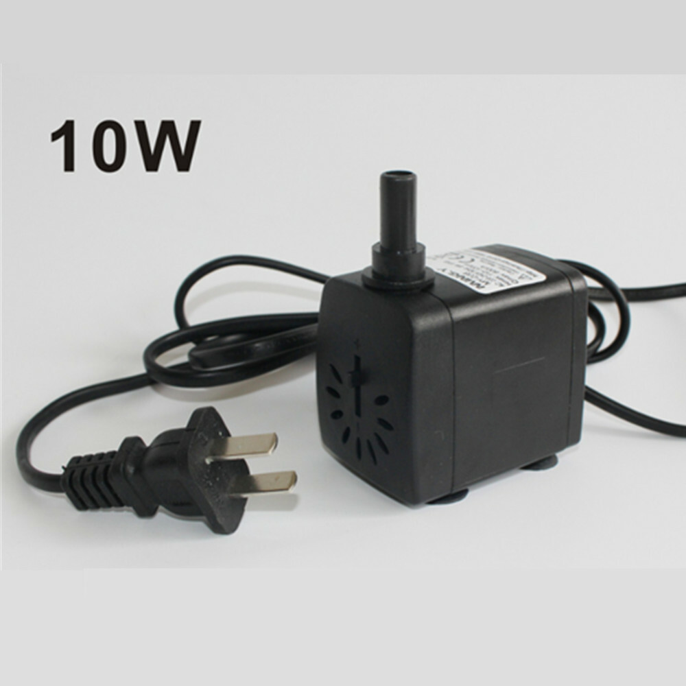 2.5-10W 220V Mini Small Submersible Water Pump Aquarium Pond Fish Tank ...