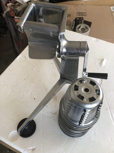 Saladmaster V Versa Food Processor Chopper Shredder w/ 5 Cones and ...