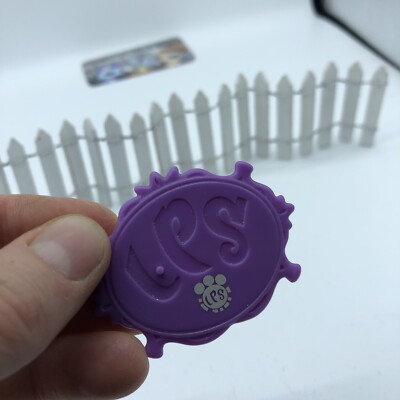 HASBRO LITTLEST PET SHOP LPS ACCESSORIES Purple Mini Peg Stand LPSA | eBay