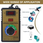 AC Motor Speed Controller - 100V-120V Adjustable, 15A Max, Fan Speed ...