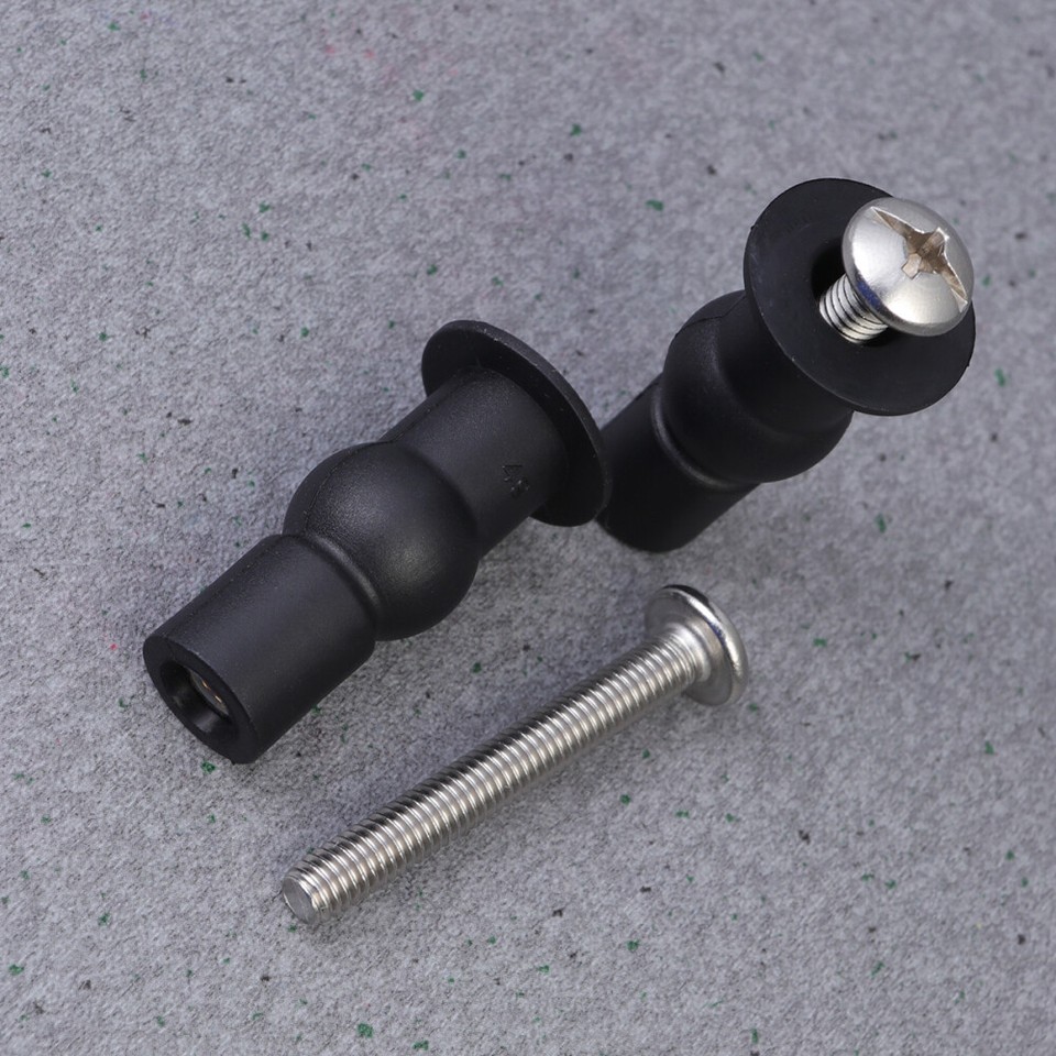 Expanding Rubber Nuts Toilet Screws Bolts Toilet Cover Screws | eBay
