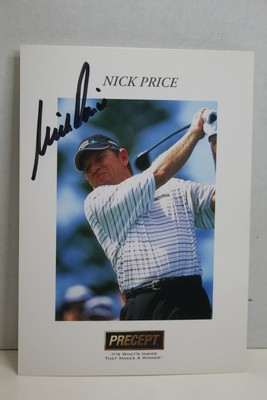 NICK PRICE SIGNED PHOTO (A) 5X7 BIN 10 | eBay