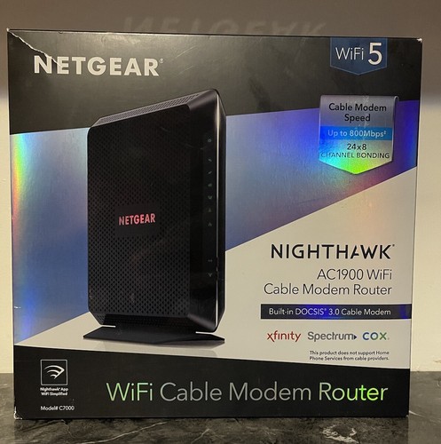 NETGEAR NighthawkC7100V-100NAS Wireless Router for sale online | eBay