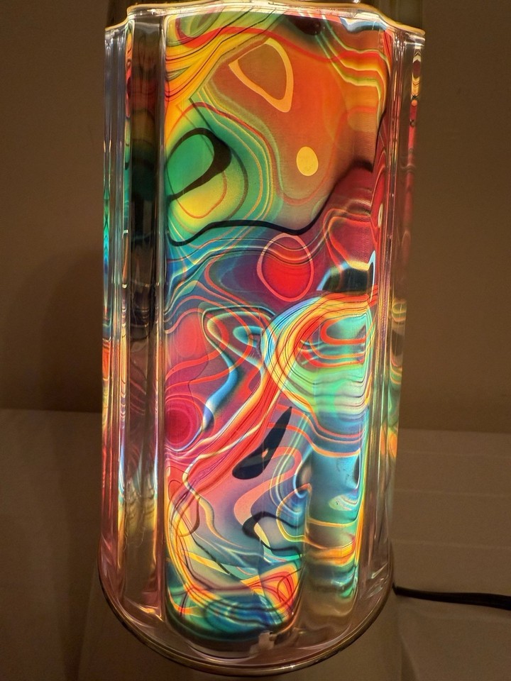 RARE 1994 Rabbit Tanaka Psych Magma Rotating Motion Lamp Psychedelic ...