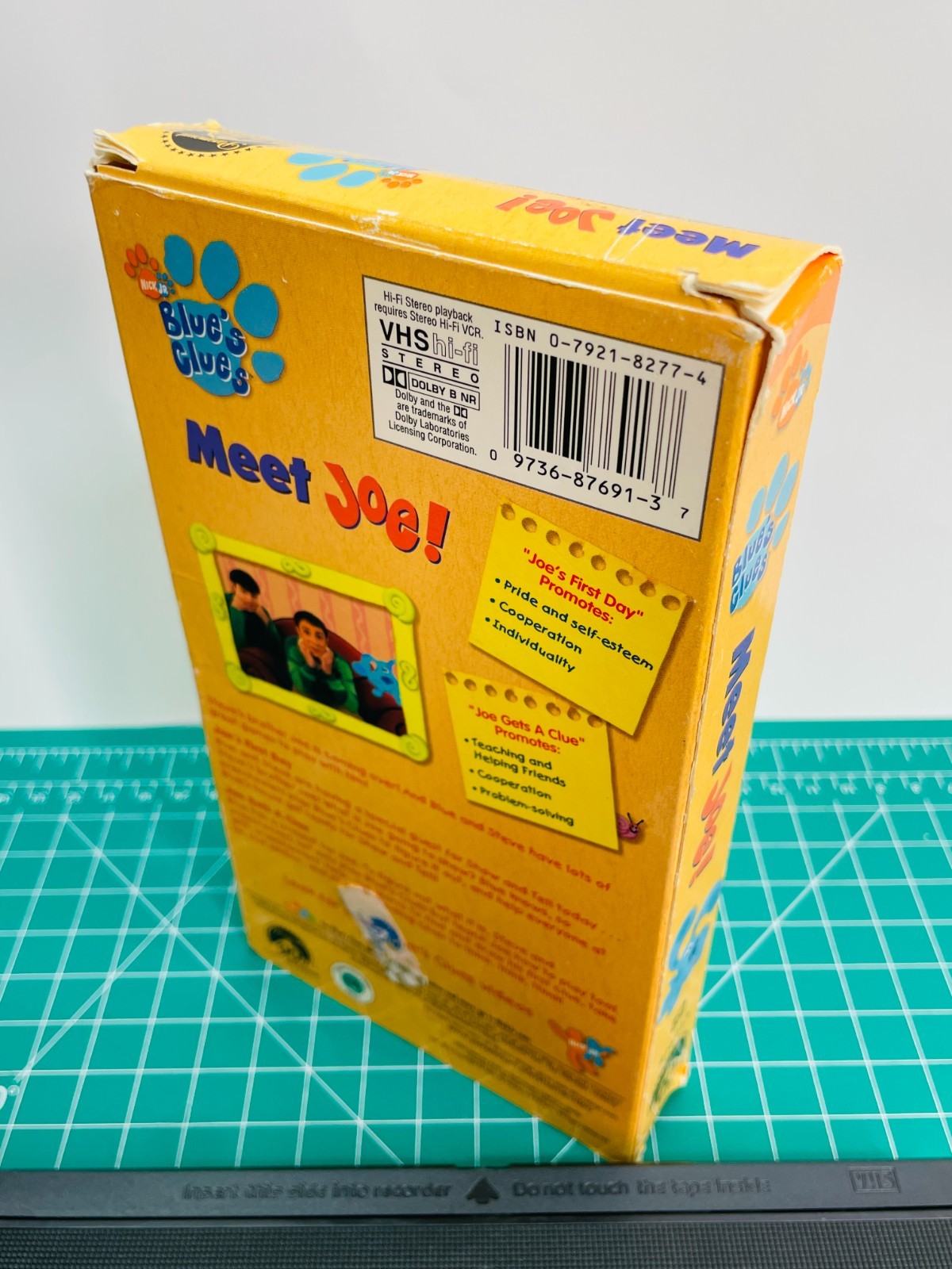 Blue's Clues Meet Joe (VHS 2002) Nick Jr Play To Learn Nickelodeon ...