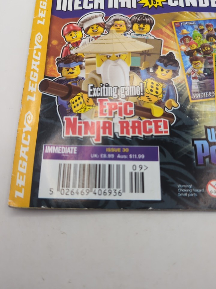 Lego Ninjago Legacy Magazine Issue #30 With Posters Still Inside ...