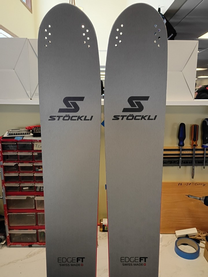 2026 Stockli Edge FT, 174cm. Telemark Bind Rottefella Freeride(Mounted ...