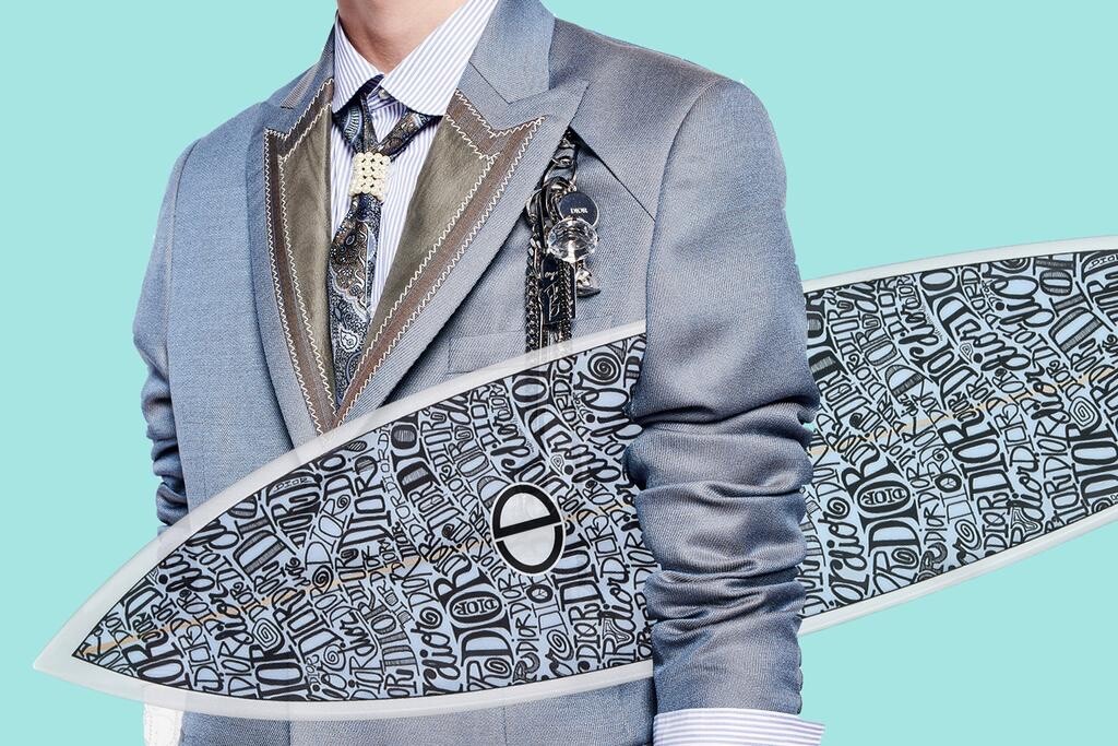 Dior Kim Jones Shawn Stussy 2020 Logo Surfboard Rare Limited Dior Kim Jones Shawn Stussy 2020 Logo Surfboard Rare Limited