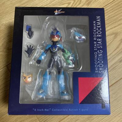 4inch-nel Mega Man Star Force Shooting Star Mega Man PVC Figure From ...