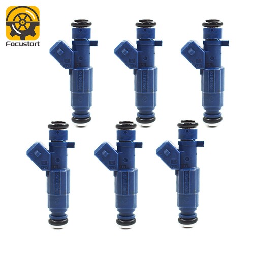 6x Fuel Injectors 0280156123 Fit For Ford BA BF Falcon Fairlaine XR6 4 ...