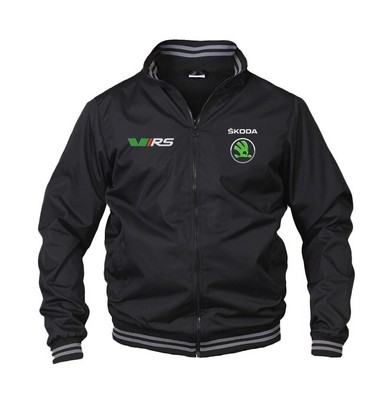 New Skoda vRS Sport Bomber Jacket for auto motor fan, embroidered ...