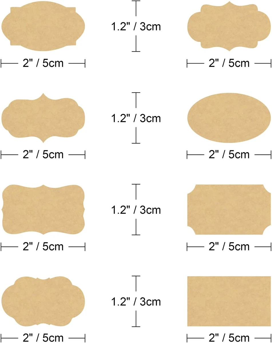 Fancy Shapes For Labels