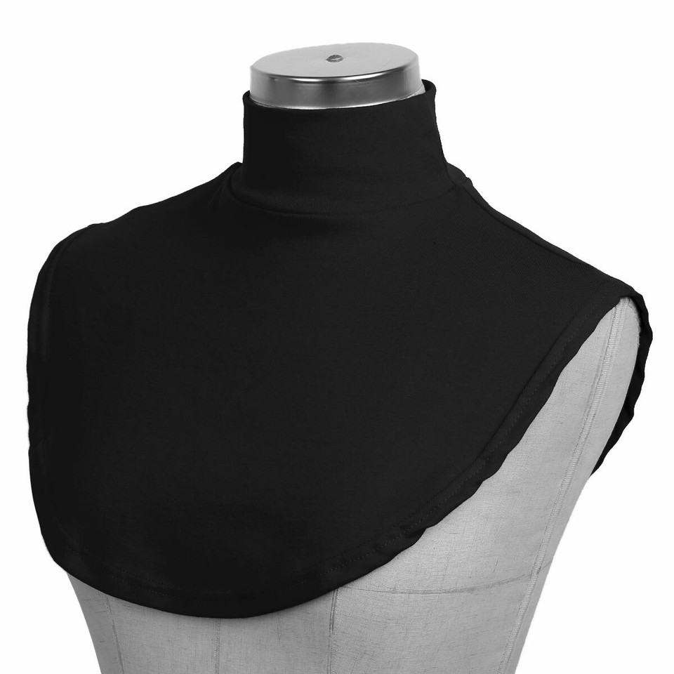 Women Men Detachable Dickey False Mock Collar Neckline Fake Neck Bib ...