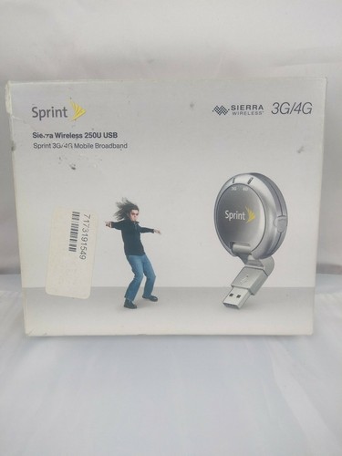 Sprint 250U USB Modem Aircard 3g/4g High Speed New Open Box | eBay