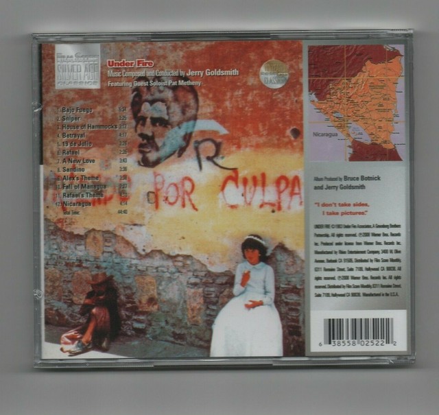 Under Fire [Soundtrack] by Jerry Goldsmith (CD, Jun-2008, Film Score ...