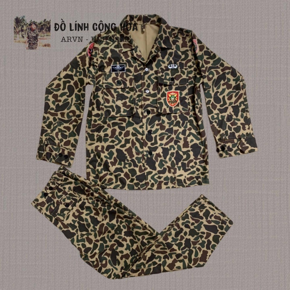 SPECIAL FORCES UNIFORM BEO GAM PATTERN ARVN MIKE FORCES CAMO UNIFORM | eBay