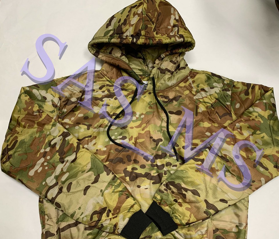 WOOBIE GEAR WOOBIE HOODIE OCP MULTICAM PONCHO LINER PULLOVER JACKET ...
