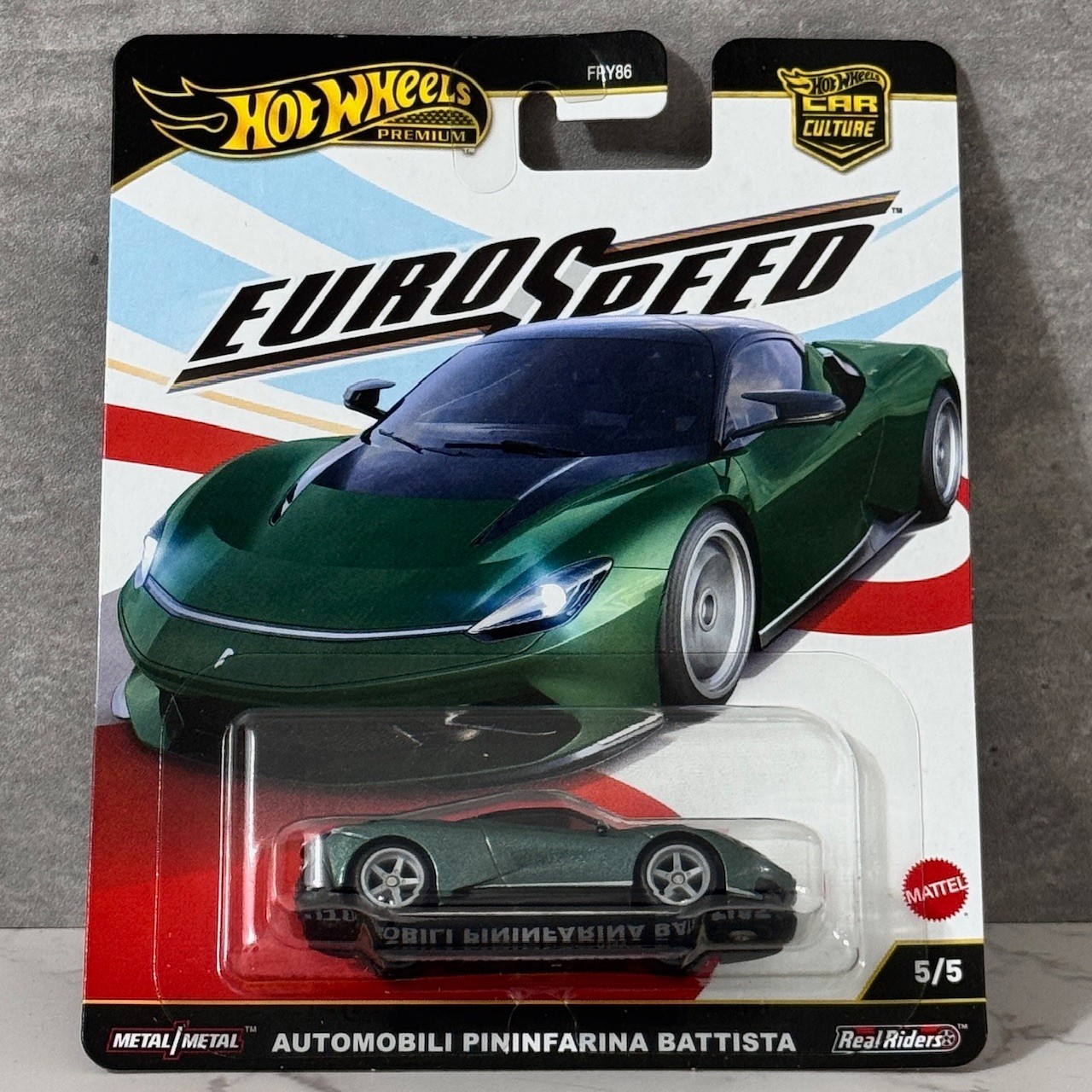 Hot Wheels Automobili Pininfarina Battista - Euro Speed Premium | eBay UK