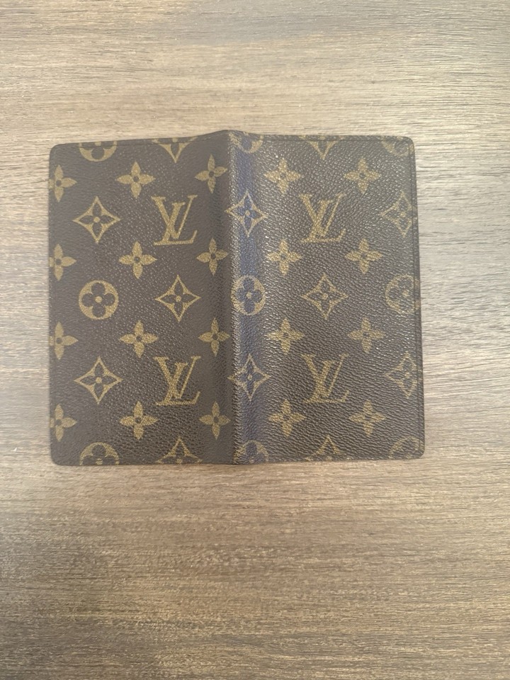 Authentic Louis Vuitton Checkbook Cover/Long Wallet & Fits a Passport ...