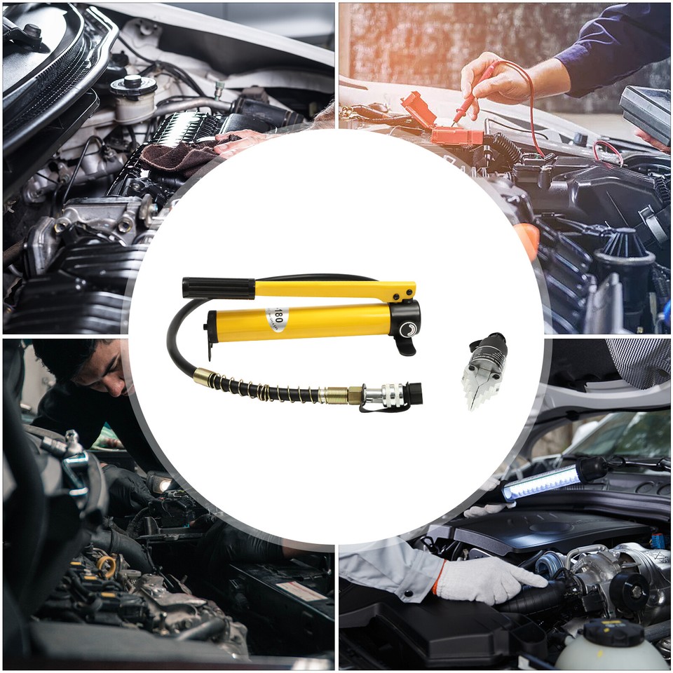 8T Hydraulic Expander Flange Spreader Pipe Repair Tool w/ Manual ...