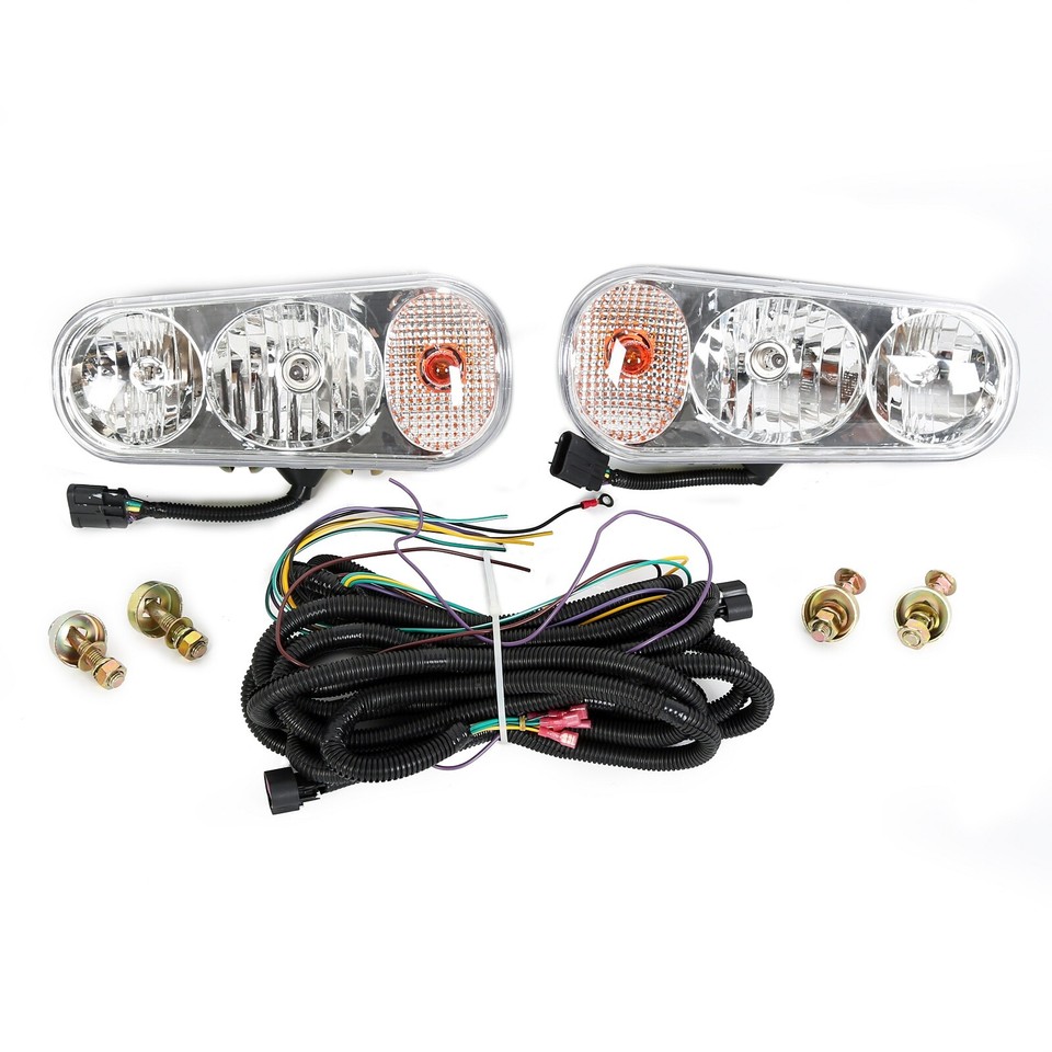 Snow Plow Headlights Snowplow Light Kit For Boss Western Meyer Blizzard ...