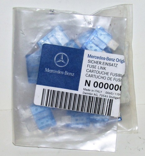 NEW GENUINE MERCEDES BENZ FUSE LINK LOT OF 22 OEM PART NO. N ...