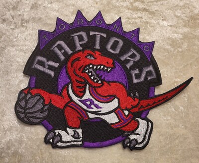 Toronto Raptors Purple 3.5" Iron On Embroidered Patch ~Free Tracking ...