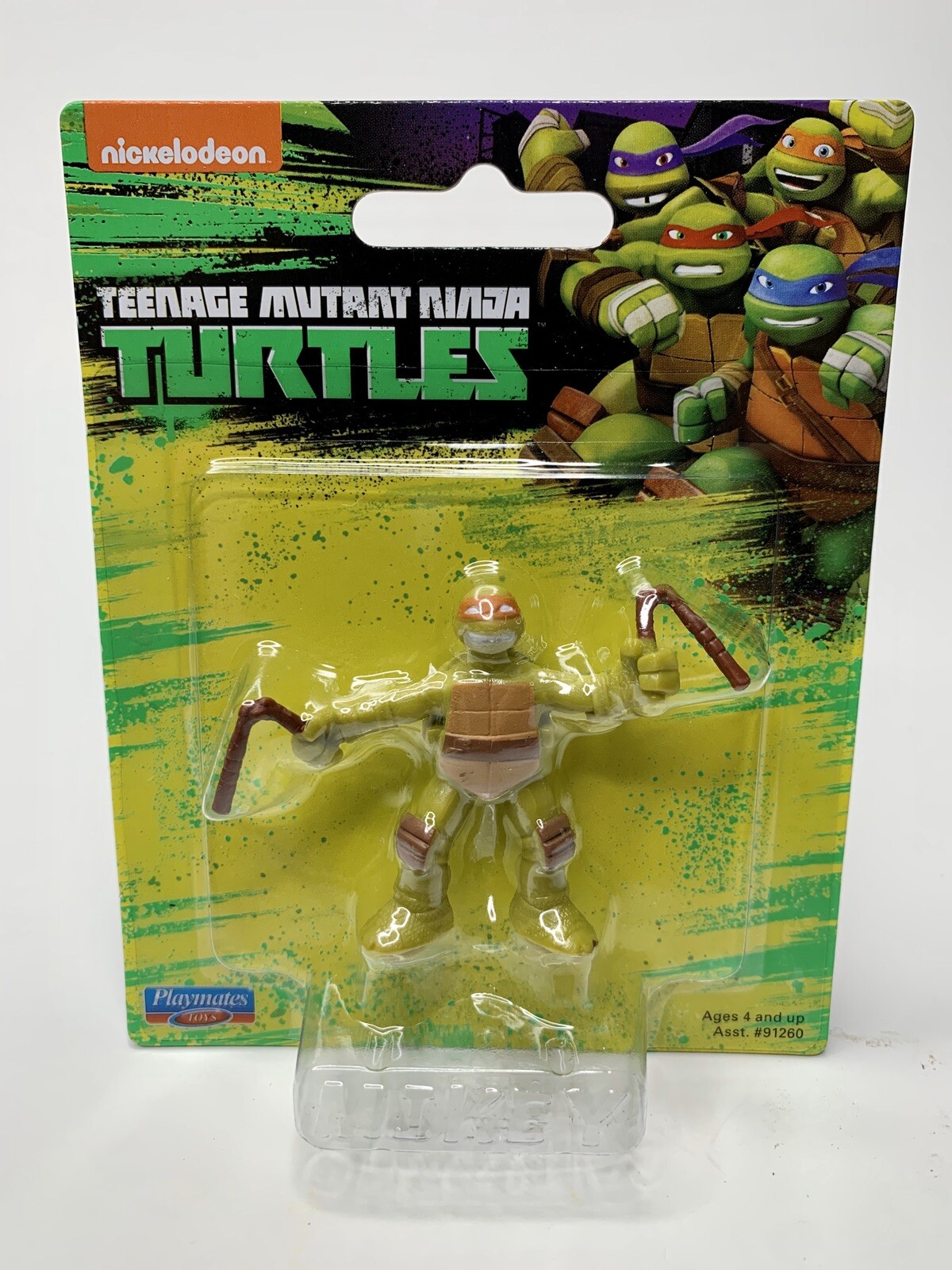2" figures TMNT Ralph Leo Mikey Donnie Ninja Turtles Playmates Toys ...