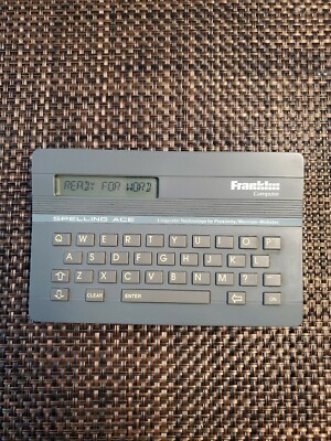 Franklin computer spelling ace | eBay