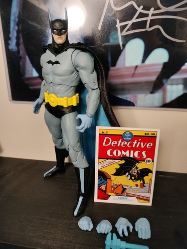 Mcfarlane Dc First Appearance Batman Detective Comics Platinum Loose ...