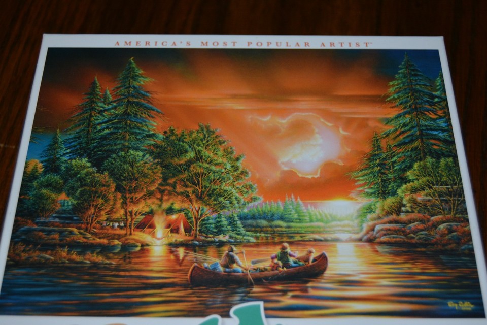 Buffalo Games "Evening Rendezvous" 500 Piece Jigsaw Puzzle - Colorful ...