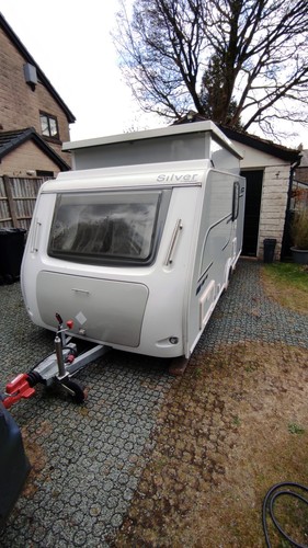 Trigano SIlver 340 DD pop top caravan | eBay UK