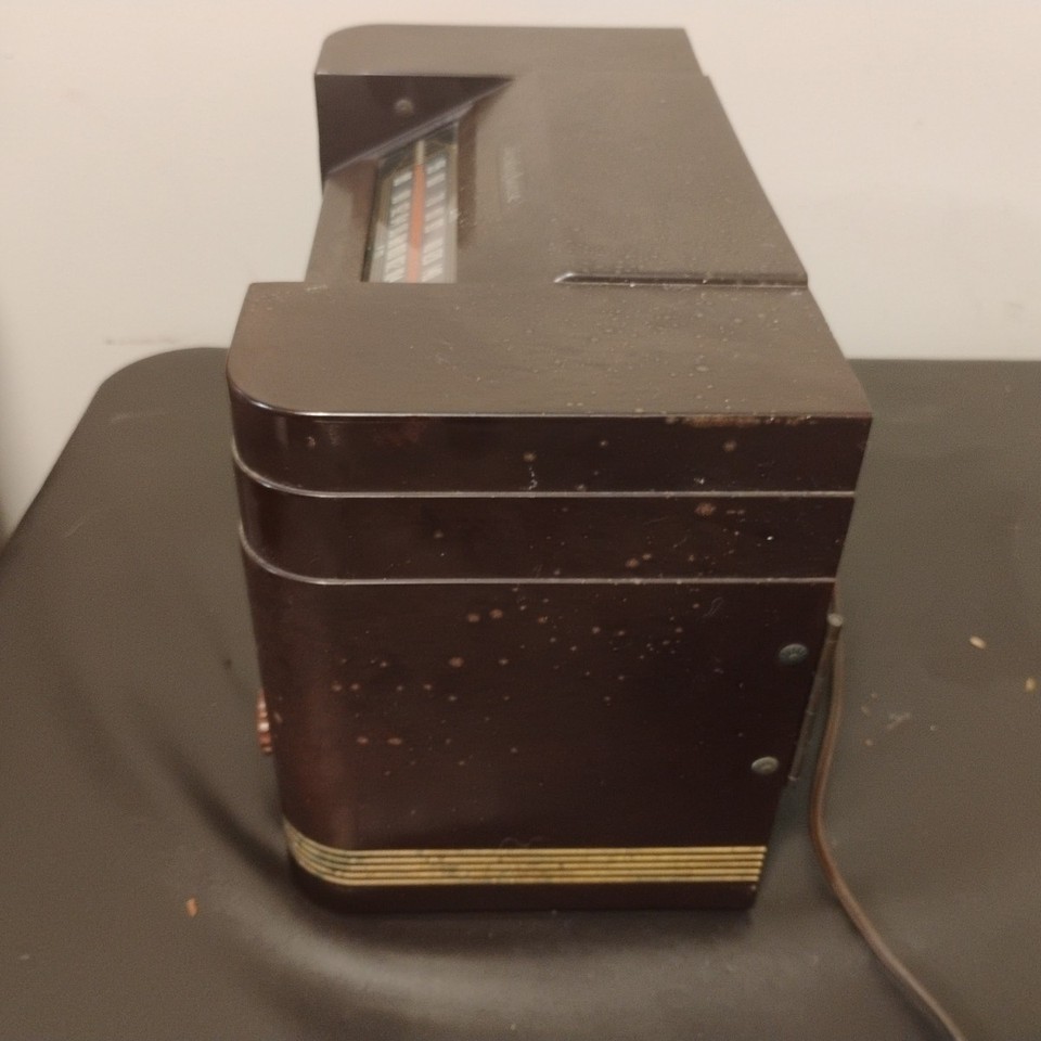 Vintage 1948 Westinghouse AM/FM Tube Radio Model H-204 Sparks When ...