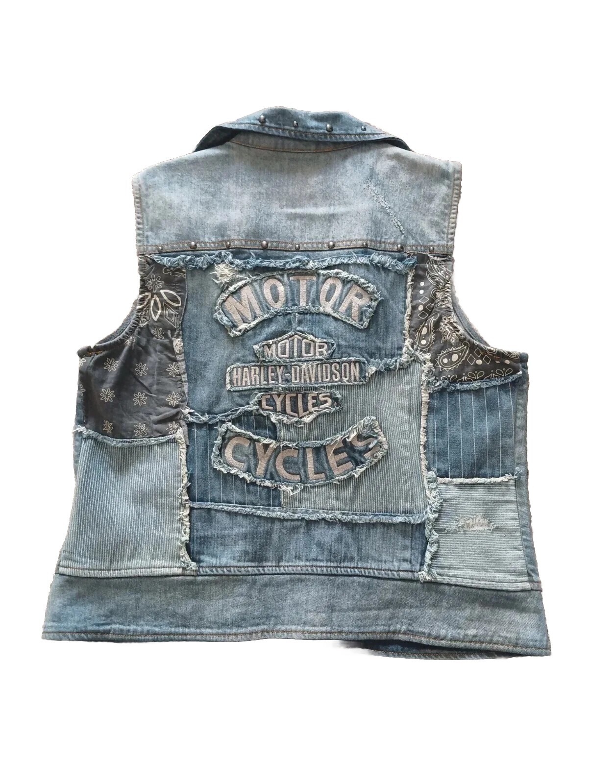 Genuine Motor Clothes Harley Davidson Denim Vest Wome… - Gem