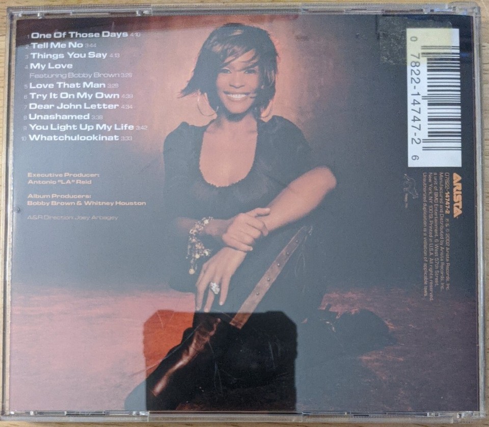 Whitney Houston "Just Whitney" CD | eBay