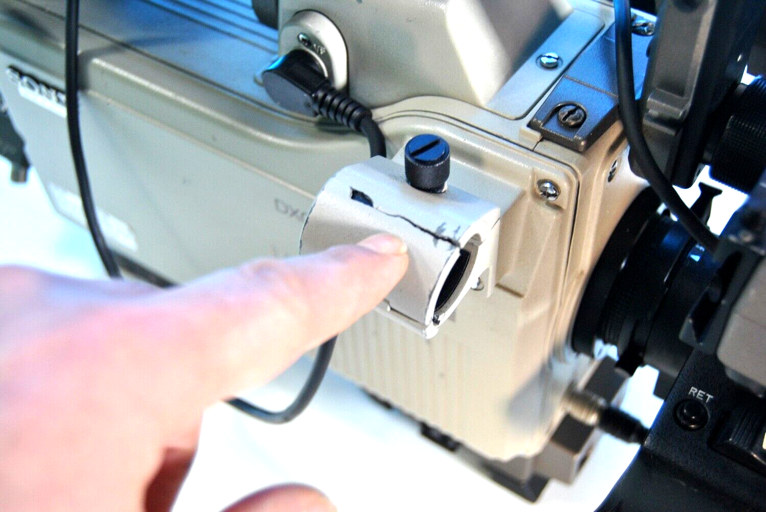 Working Broadcast Vintage VIDEO CAMERA SONY DXC-M3A + VO 4800PS Umatic ...