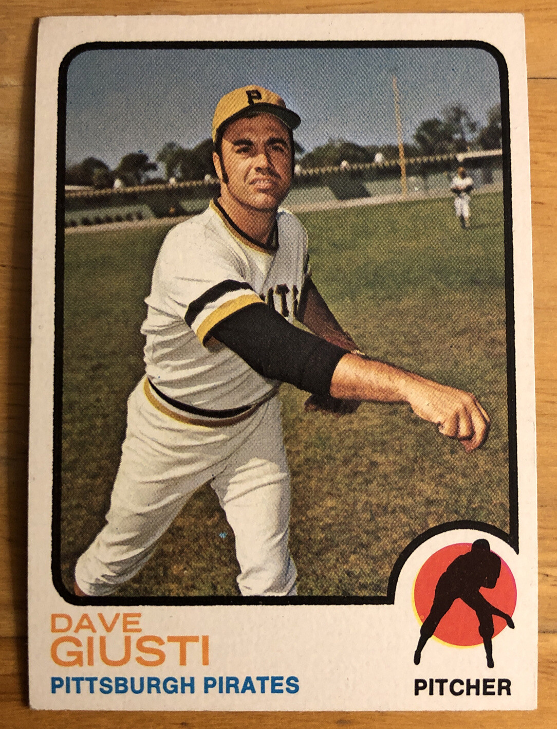 1973 Topps Dave Giusti Baseball Card #465 Pirates Pitcher Mid-Grade | eBay