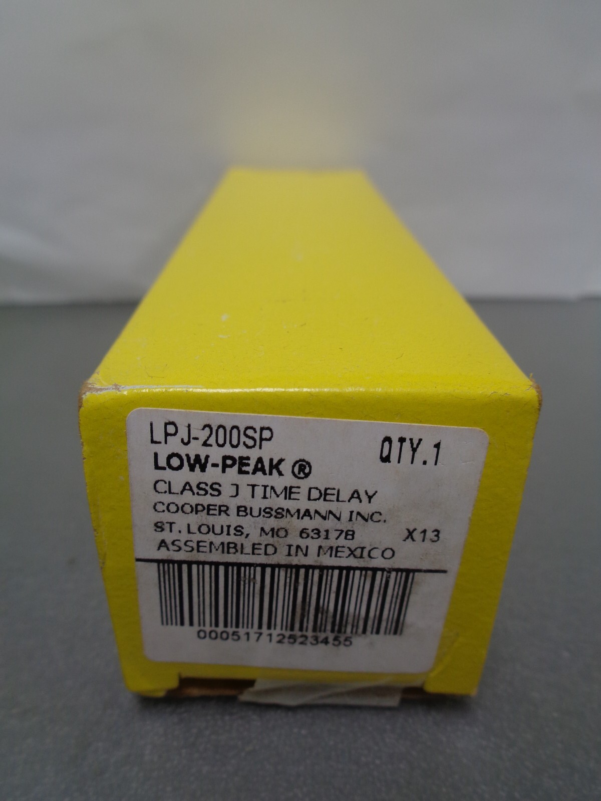 New Bussmann LPJ 200SP 200 Amp Fuse Low Peak Class J 600 Volt New Look ...